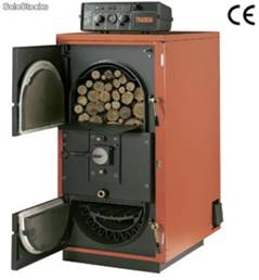 Caldera de gas ycaldera de biocombustible. Fuente: web