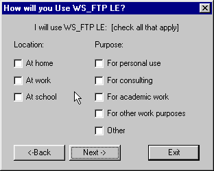 Manual WS-FTP: Instalación